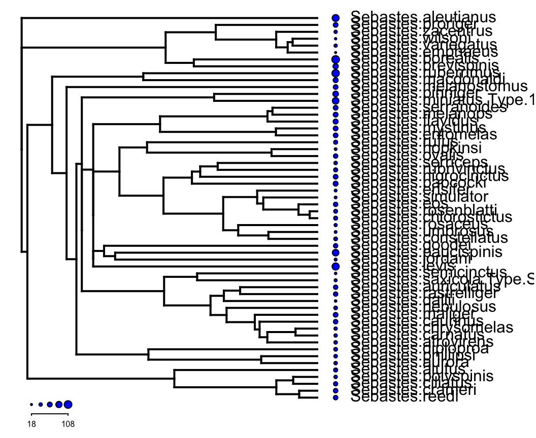 Phylogenetic comparative methods
